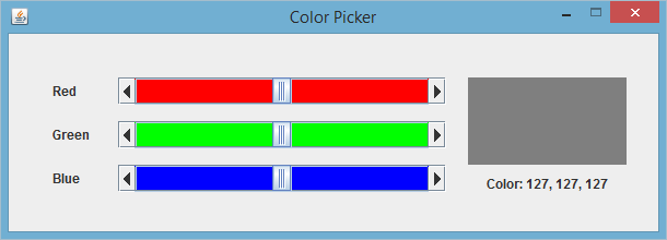 Color Picker RGB